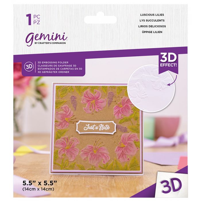 GEMINI EMBOSSING FOLDERS | Hobbidee-Breda